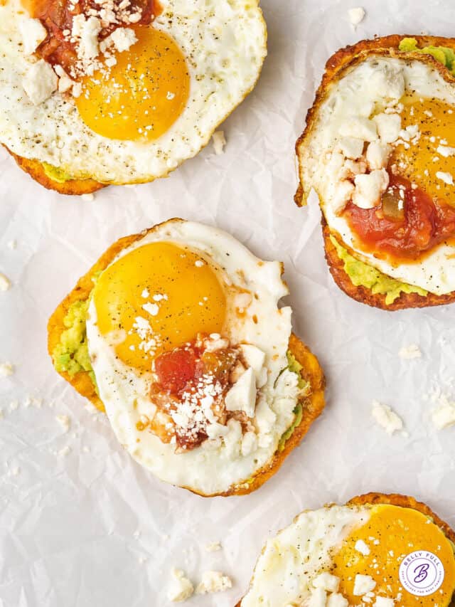 Hash Brown Avocado Toast - Belly Full