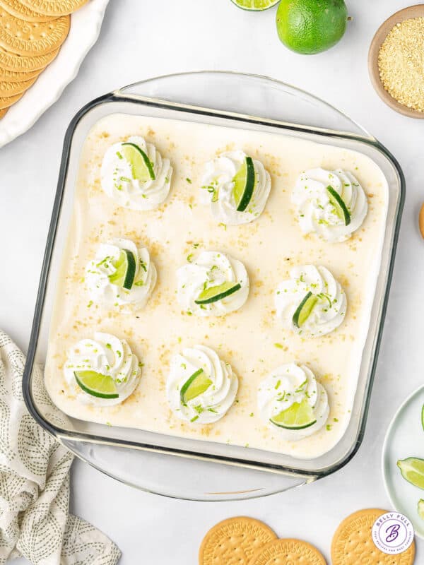 Carlota de Limon {Lime Icebox Cake}- Belly Full