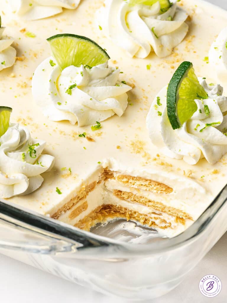 Carlota de Limon {Lime Icebox Cake}- Belly Full