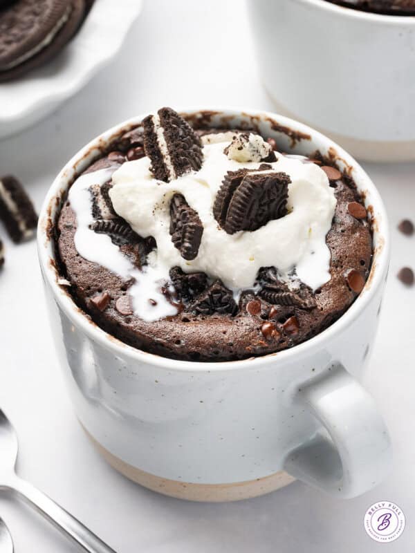 Oreo Mug Cake Recipe - Belly Full