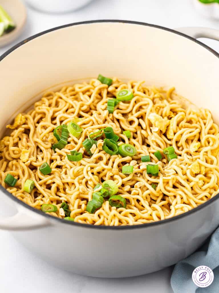Ramen Pad Thai {10 minute meal!} - Belly Full