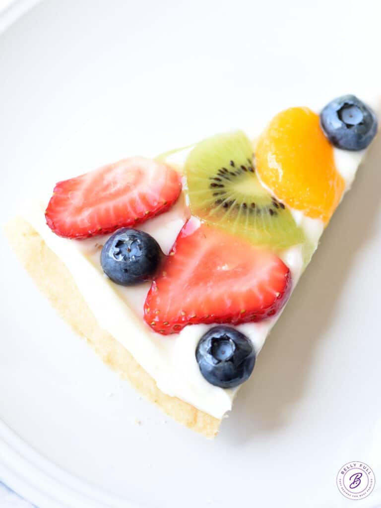 Dessert Fruit Pizza Recipe - Belly Full