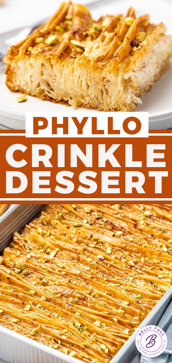 Phyllo Crinkle Dessert {Muakacha} - Belly Full