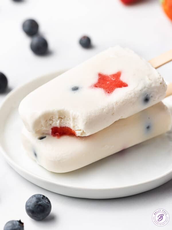 Red White and Blue Popsicles - Belly Full