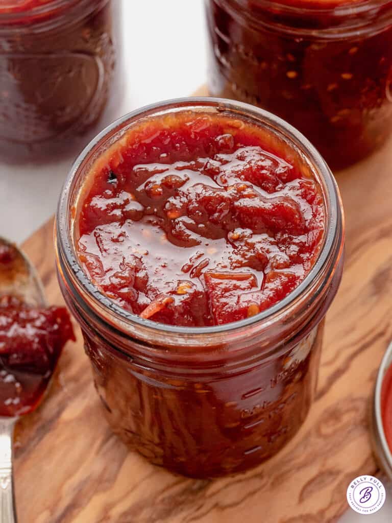 Easy Tomato Jam - Belly Full