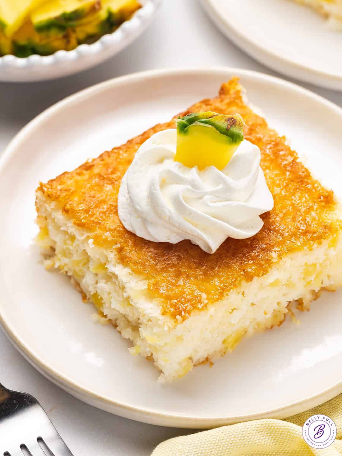 3 Ingredient Pineapple Cake - Belly Full
