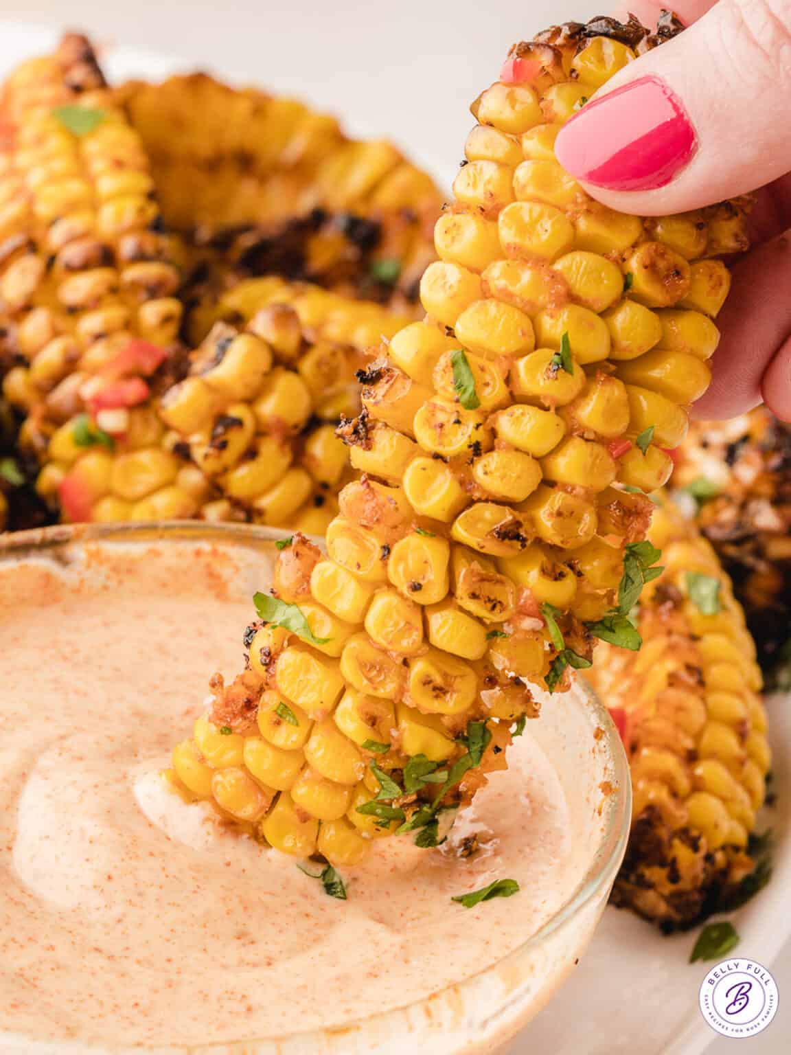 Air Fryer Corn Ribs {corn riblets} - Belly Full