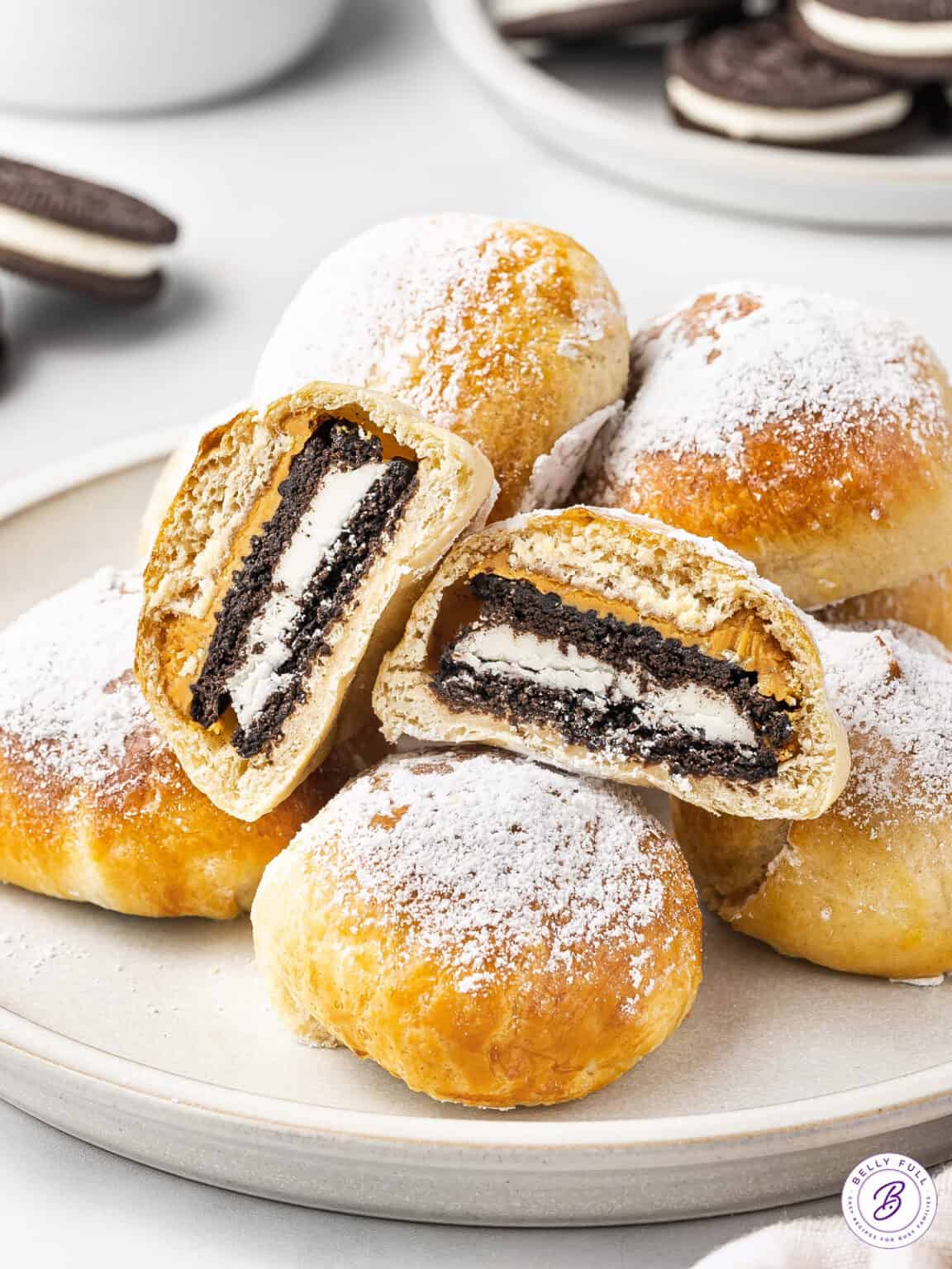 Air Fryer Fried Oreos {4 ingredients} - Belly Full