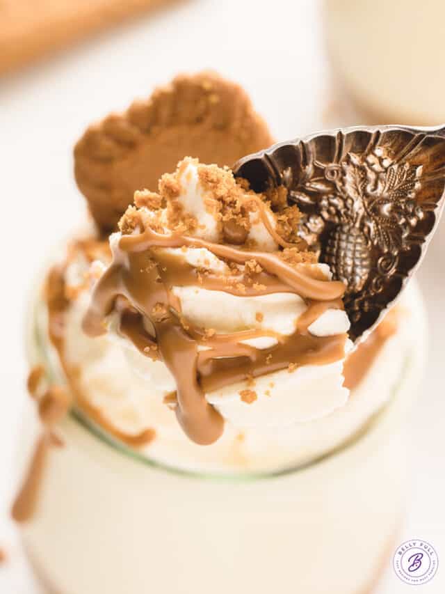 Biscoff Cheesecake Jars {No-Bake} - Belly Full