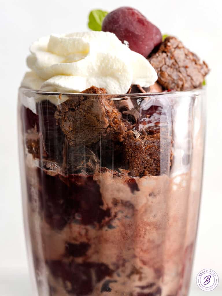 Black Forest Ice Cream Sundae - Belly Full