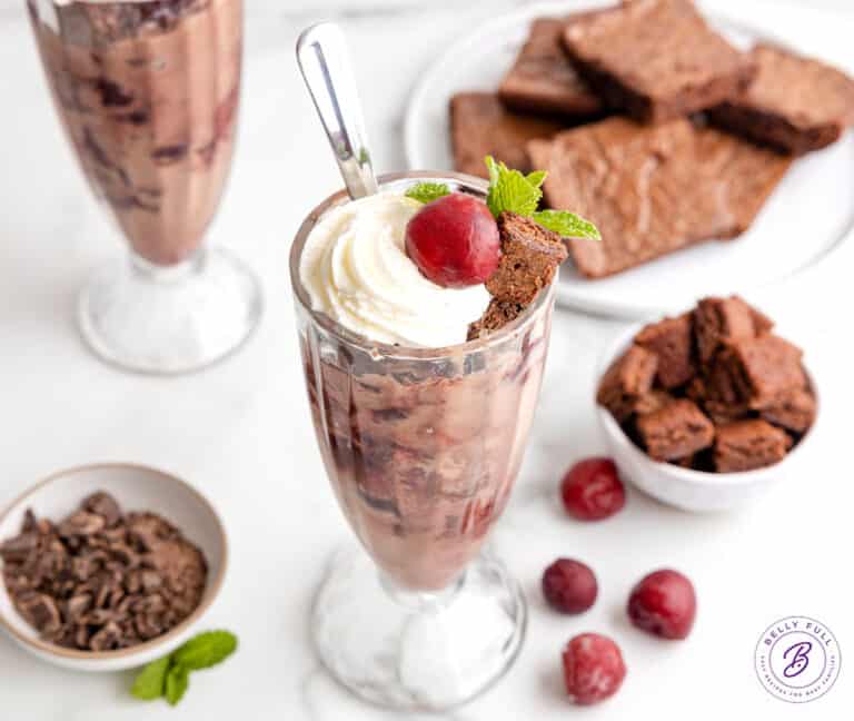 Black Forest Ice Cream Sundae - Belly Full