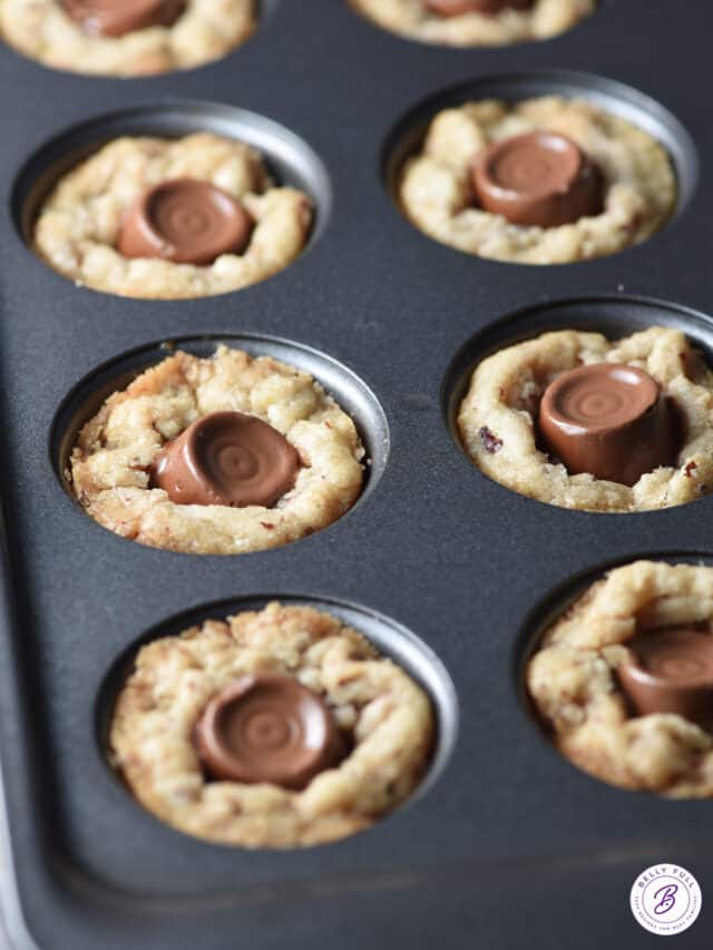 Praline Rolo Cups {4-ingredients} - Belly Full