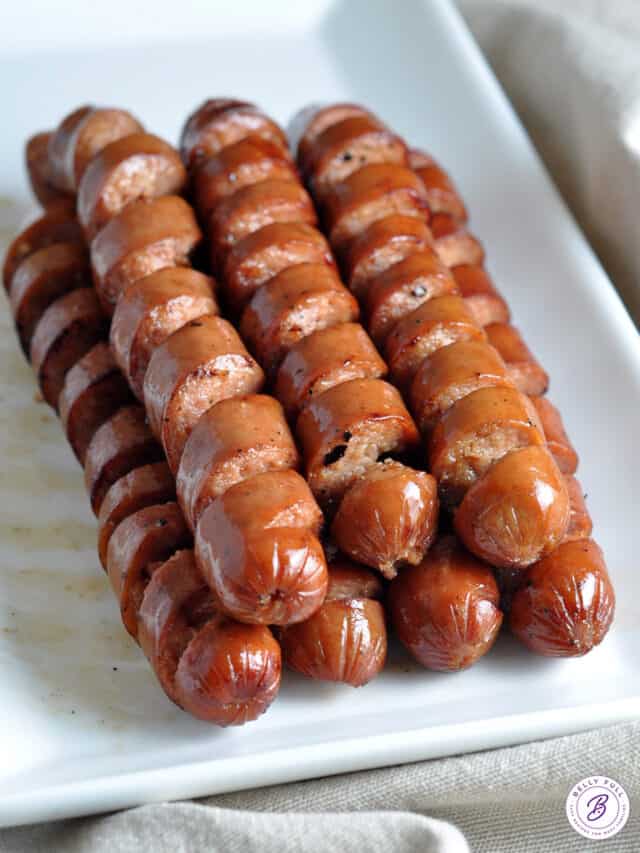 Spiral Grilled Hot Dogs - Belly Full