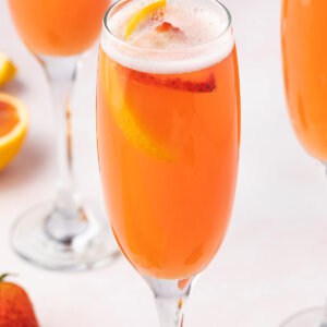 Strawberry Mimosas - Belly Full