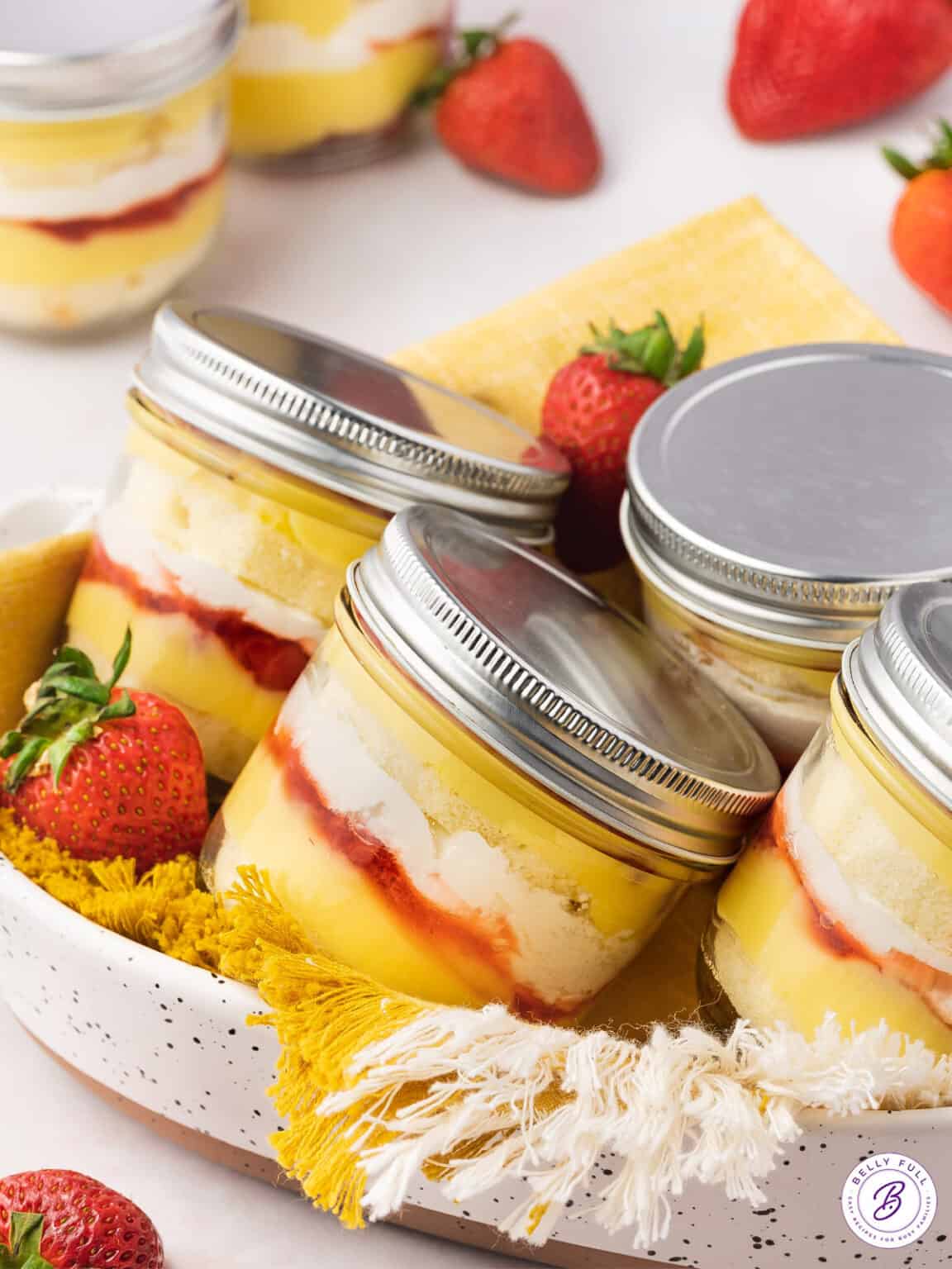 Easy Strawberry Shortcake Parfaits - Belly Full