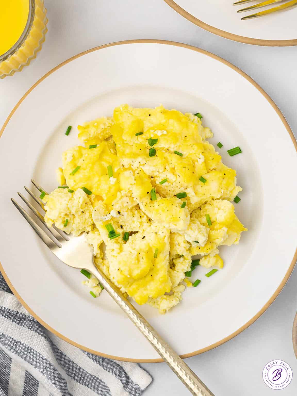 Baked Scrambled Eggs - Belly Full