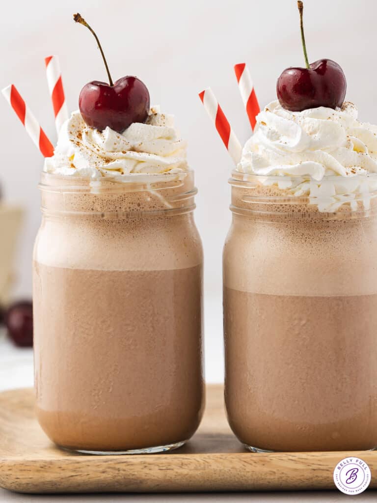 Classic Vanilla Malted Milkshake - Belly Full