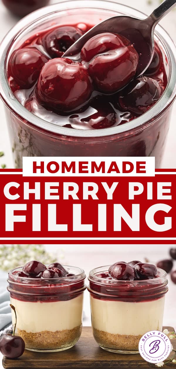 Cherry Pie Filling Recipe l Belly Full