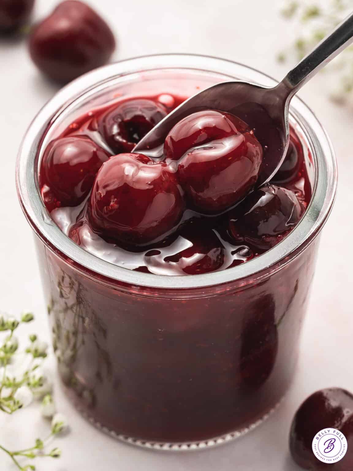 Cherry Pie Filling Recipe l Belly Full