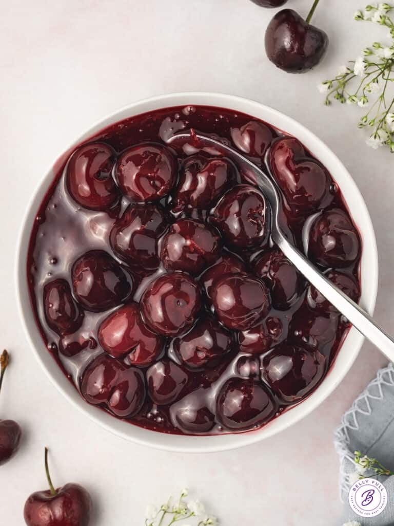 Cherry Pie Filling Recipe l Belly Full