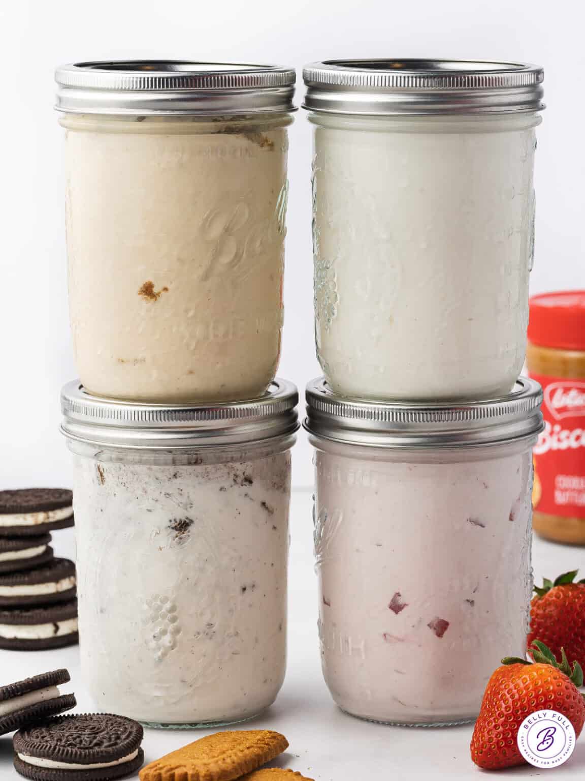 Mason Jar Ice Cream - Belly Full
