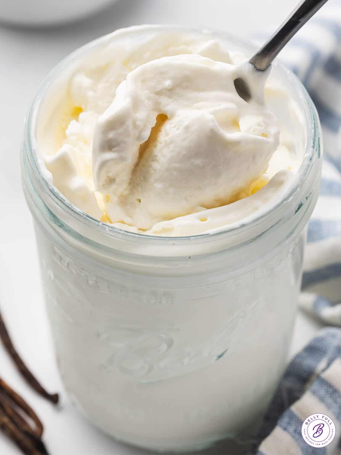 Mason Jar Ice Cream - Belly Full