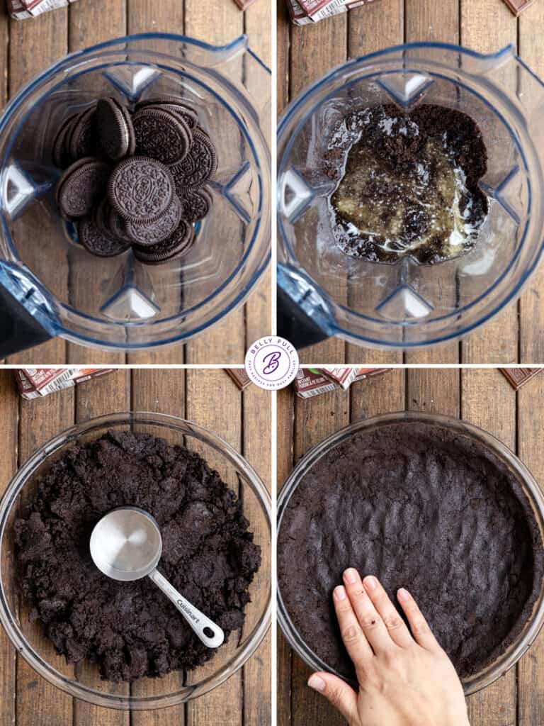 No Bake Chocolate Pudding Pie - Belly Full