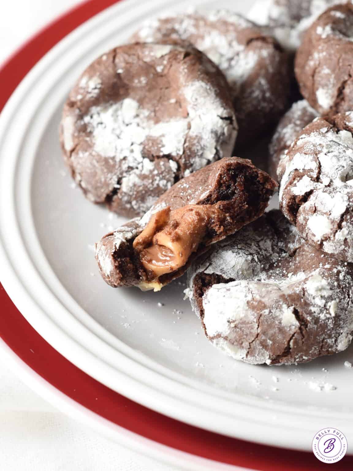 Easy Rolo Cookies - Belly Full