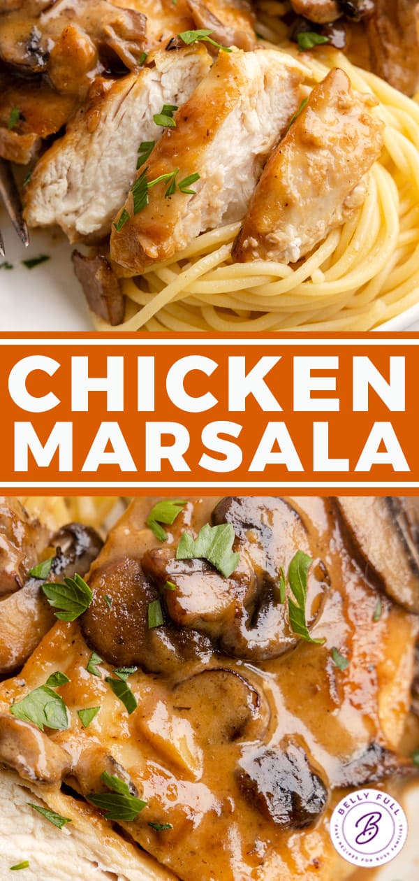 Chicken Marsala Recipe - Belly Full