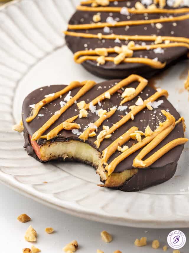 Chocolate Covered Apple Slices - Belly Full