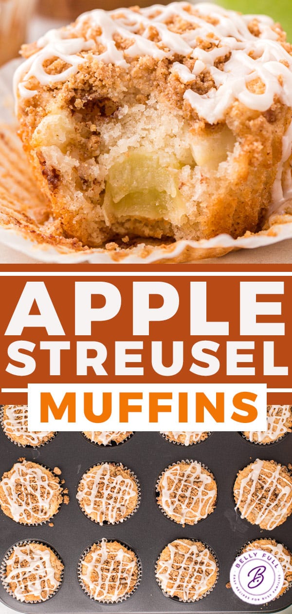 Apple Streusel Muffins | Belly Full