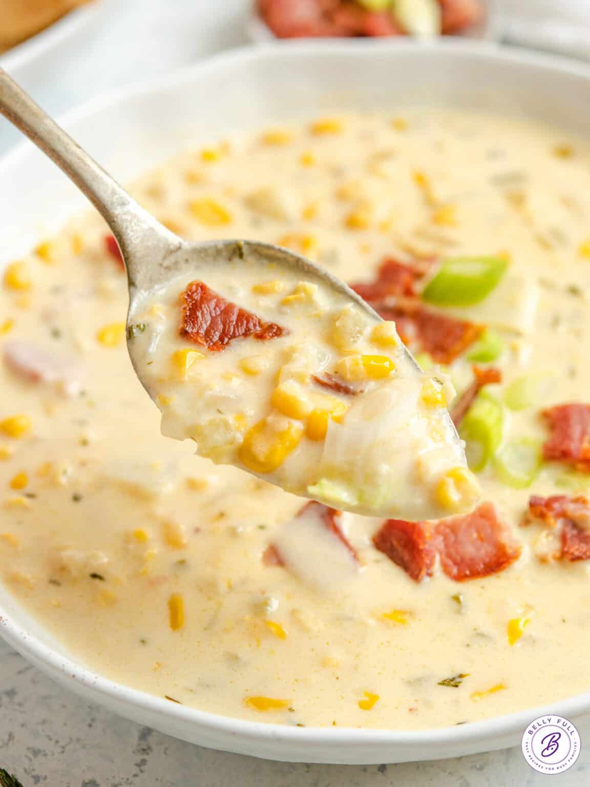 Corn Chowder Recipe - Belly Full