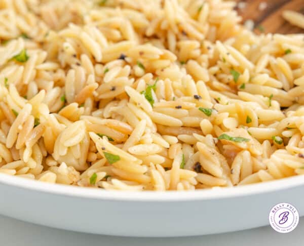 Lemon Orzo Recipe - Belly Full