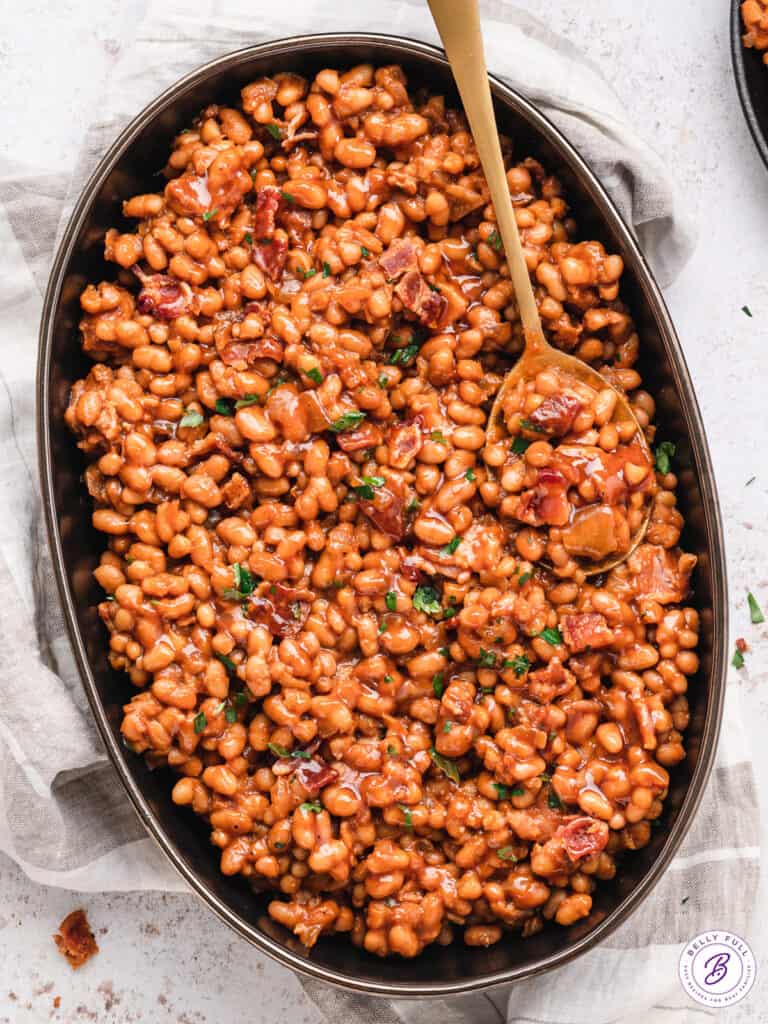 Easy Baked Beans Recipe - Belly Full