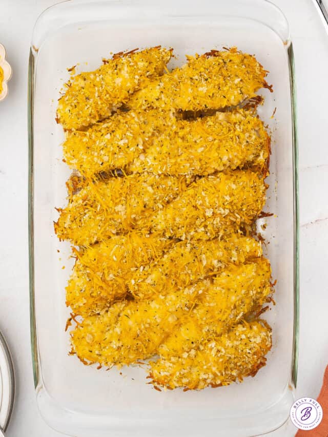 Cheddar Baked Chicken - Belly Full