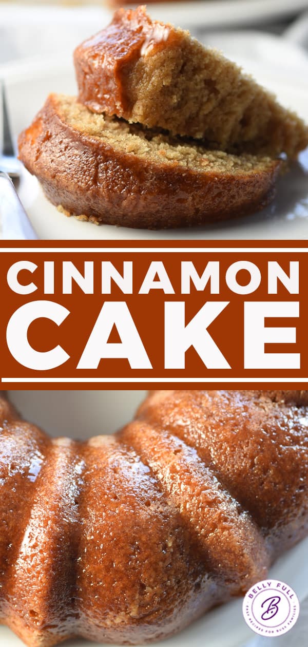 Cinnamon Cake Recipe - Belly Full