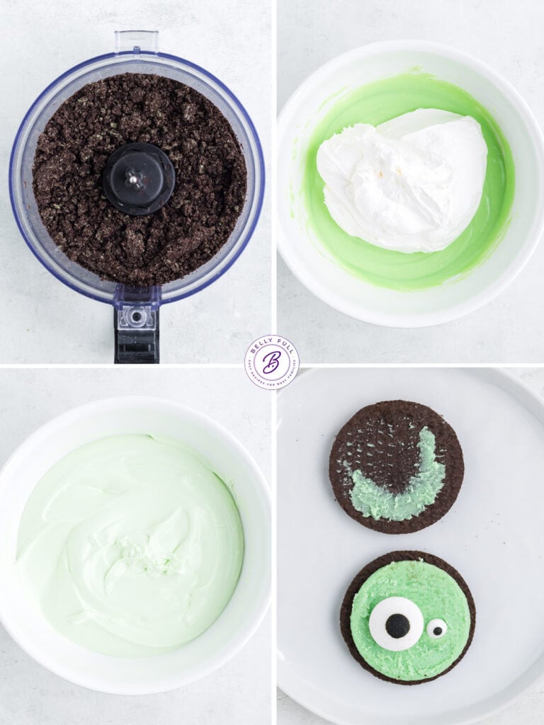 Zombie Dirt Pudding Cups - Belly Full