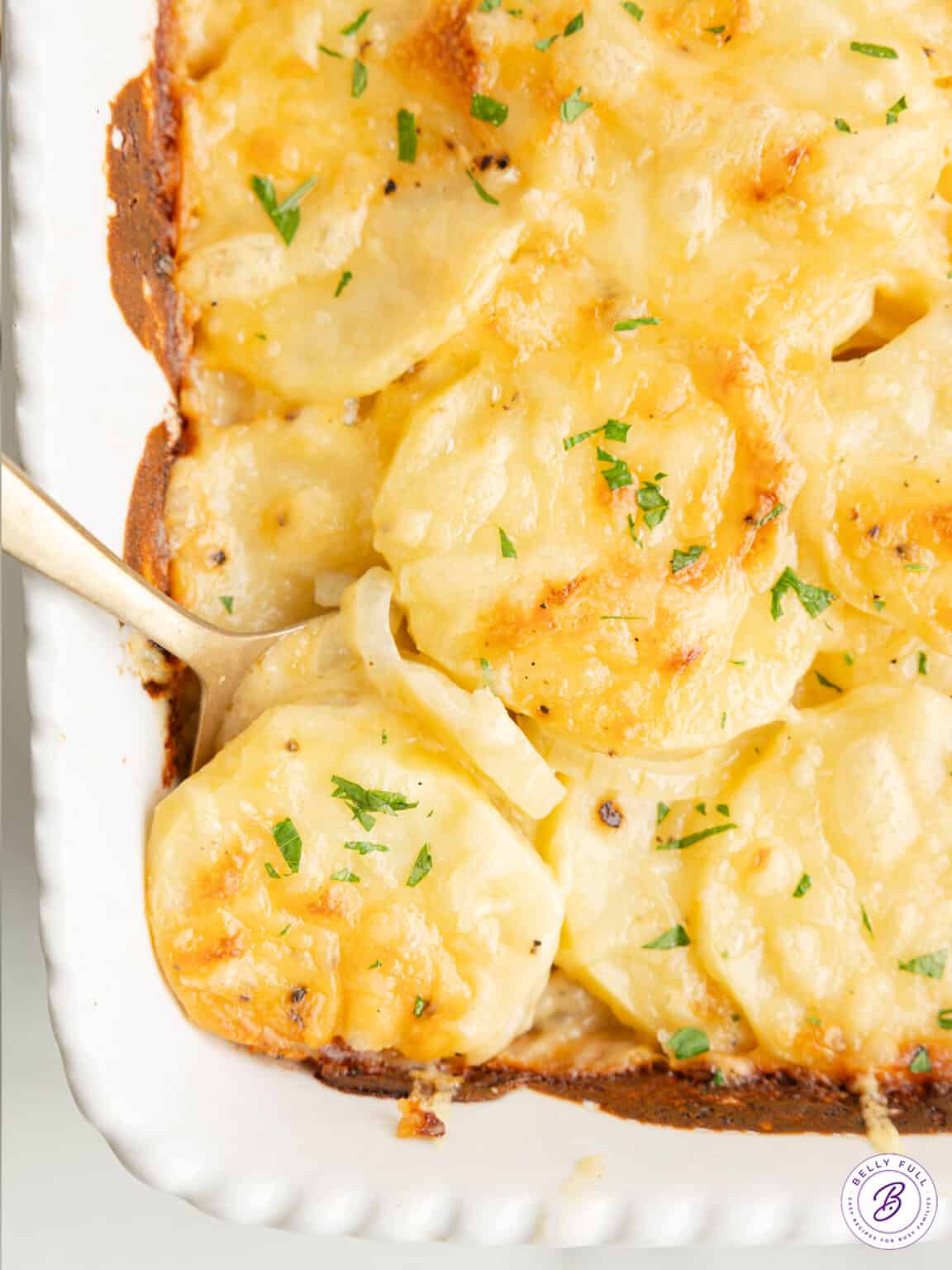 Au Gratin Potatoes Recipe - Belly Full