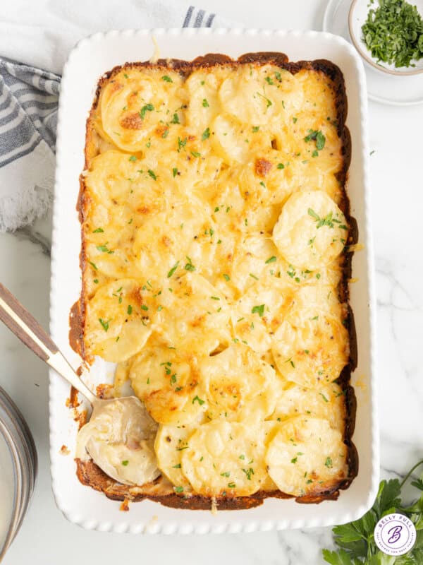 Au Gratin Potatoes Recipe - Belly Full