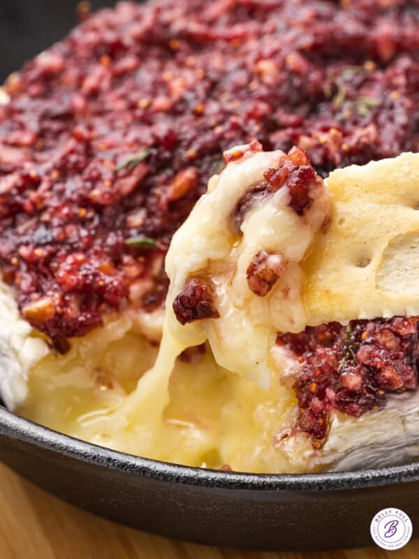 Baked Brie with Jam - Belly Full