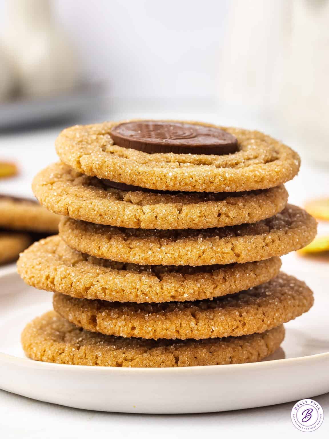 Hanukkah Gelt Cookies - Belly Full