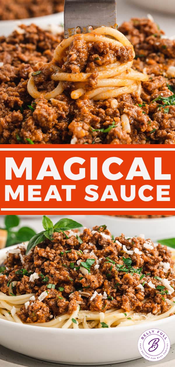 Magic Meat Sauce Recipe - Belly Full