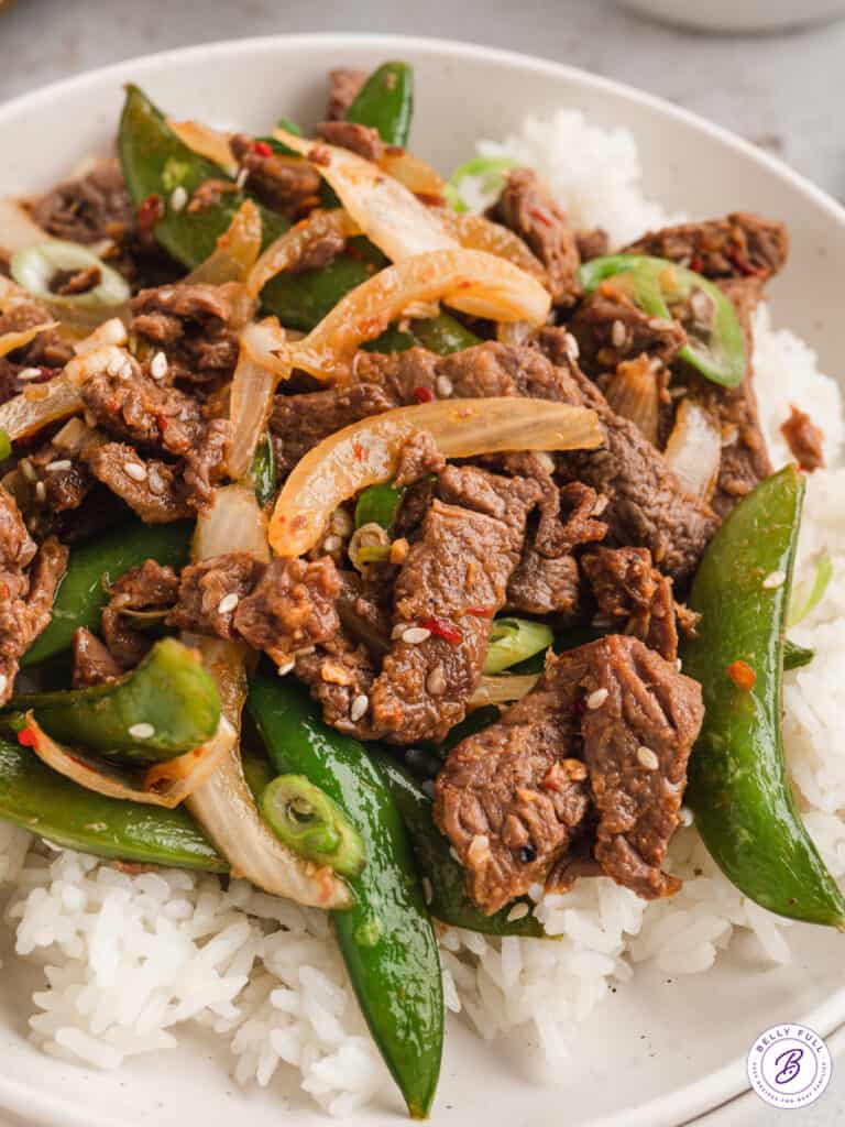 Sheet Pan Beef Bulgogi Recipe - Belly Full