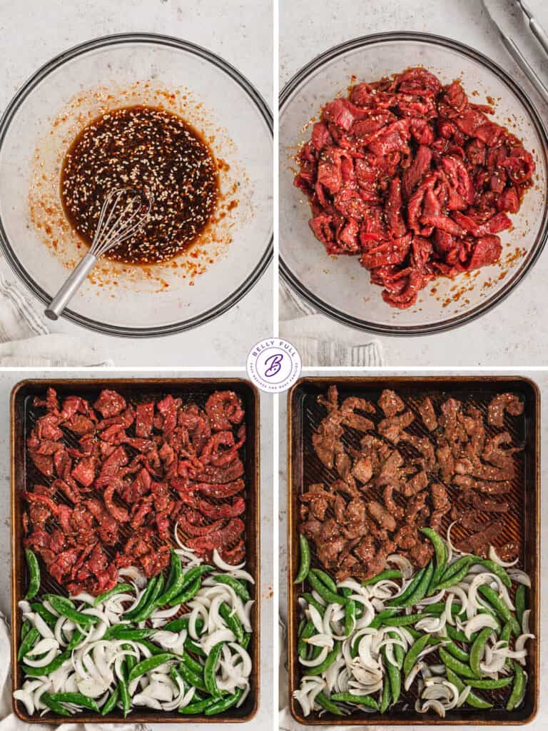 Sheet Pan Beef Bulgogi Recipe - Belly Full