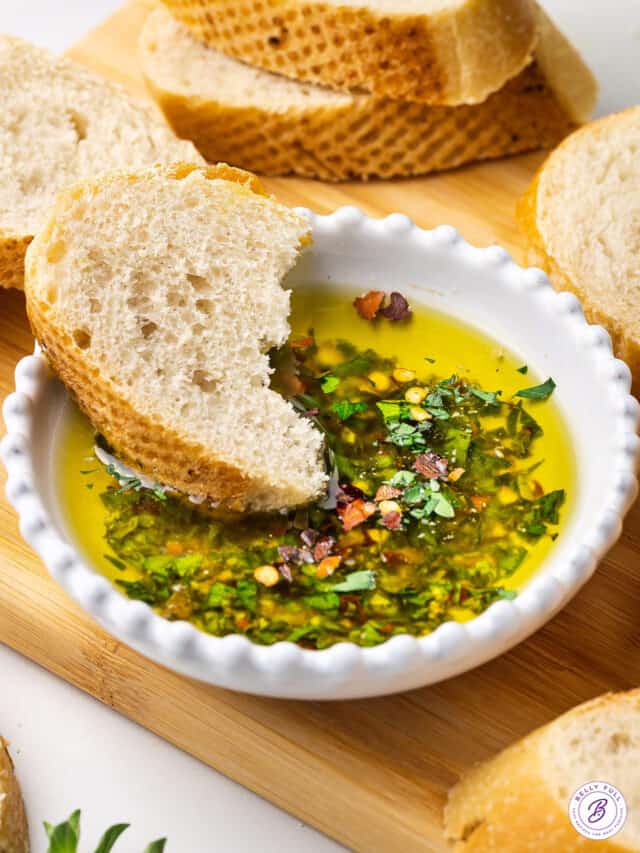 Bread Dipping Oil Recipe - Belly Full