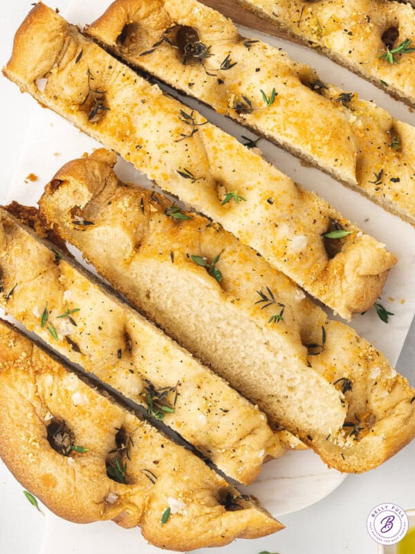 Crockpot Focaccia Recipe - Belly Full