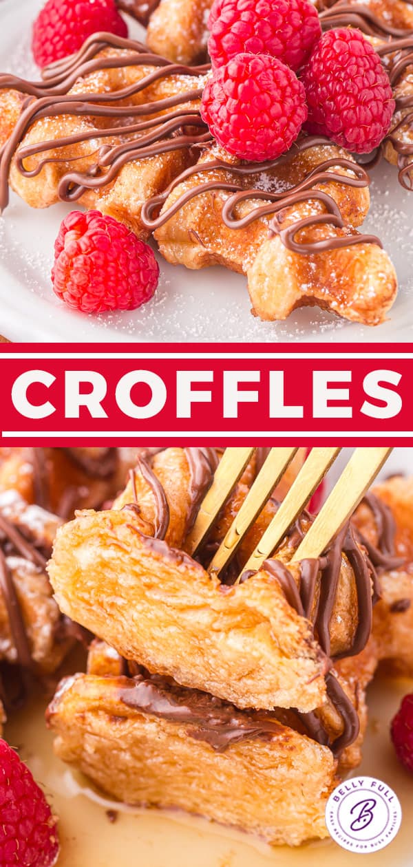Croffles {3 ingredients} - Belly Full