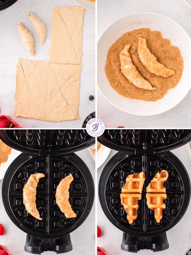 Croffles {3 ingredients} - Belly Full