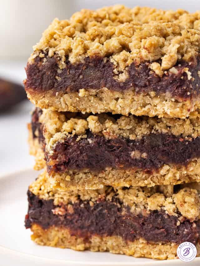 Date Bars Recipe - Belly Full