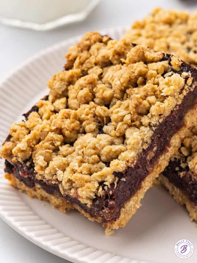 Date Bars Recipe - Belly Full